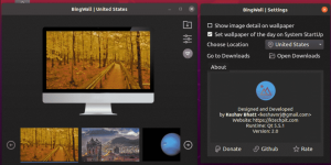 BingWall: Your daily Wallpaper app on Linux - LinuxForDevices