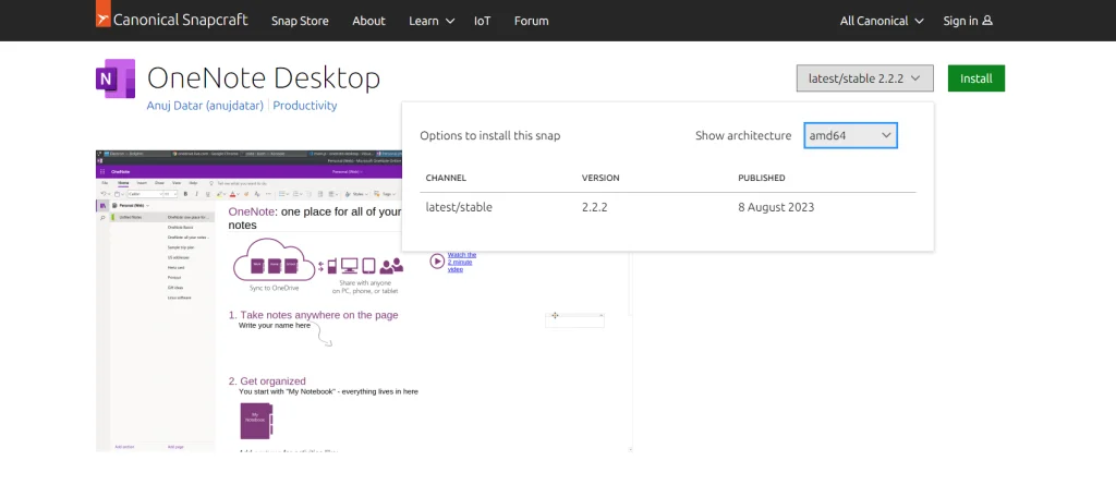How to Install OneNote Desktop on Linux - LinuxForDevices