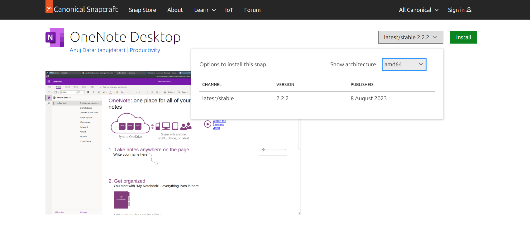 How to Install OneNote Desktop on Linux - LinuxForDevices