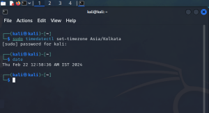 How to set Date and Time in Kali Linux? - LinuxForDevices