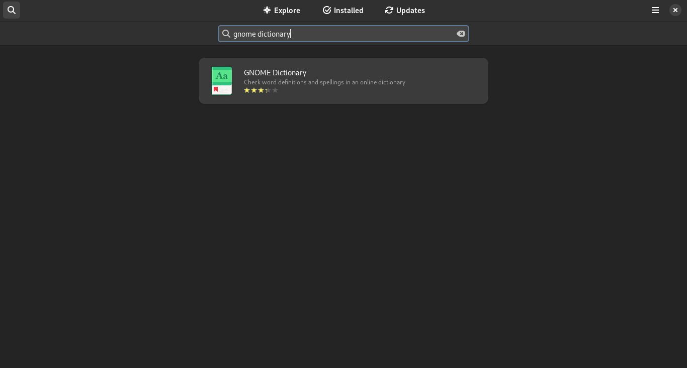 How to install Gnome-Dictionary on Linux? - LinuxForDevices