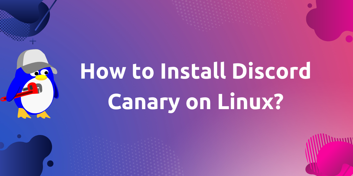 How to download and install Discord Canary on Linux? - LinuxForDevices