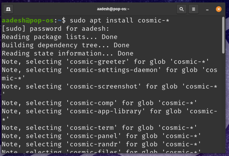 How To Install The Rust Cosmic Desktop Environment On Popos Linuxfordevices