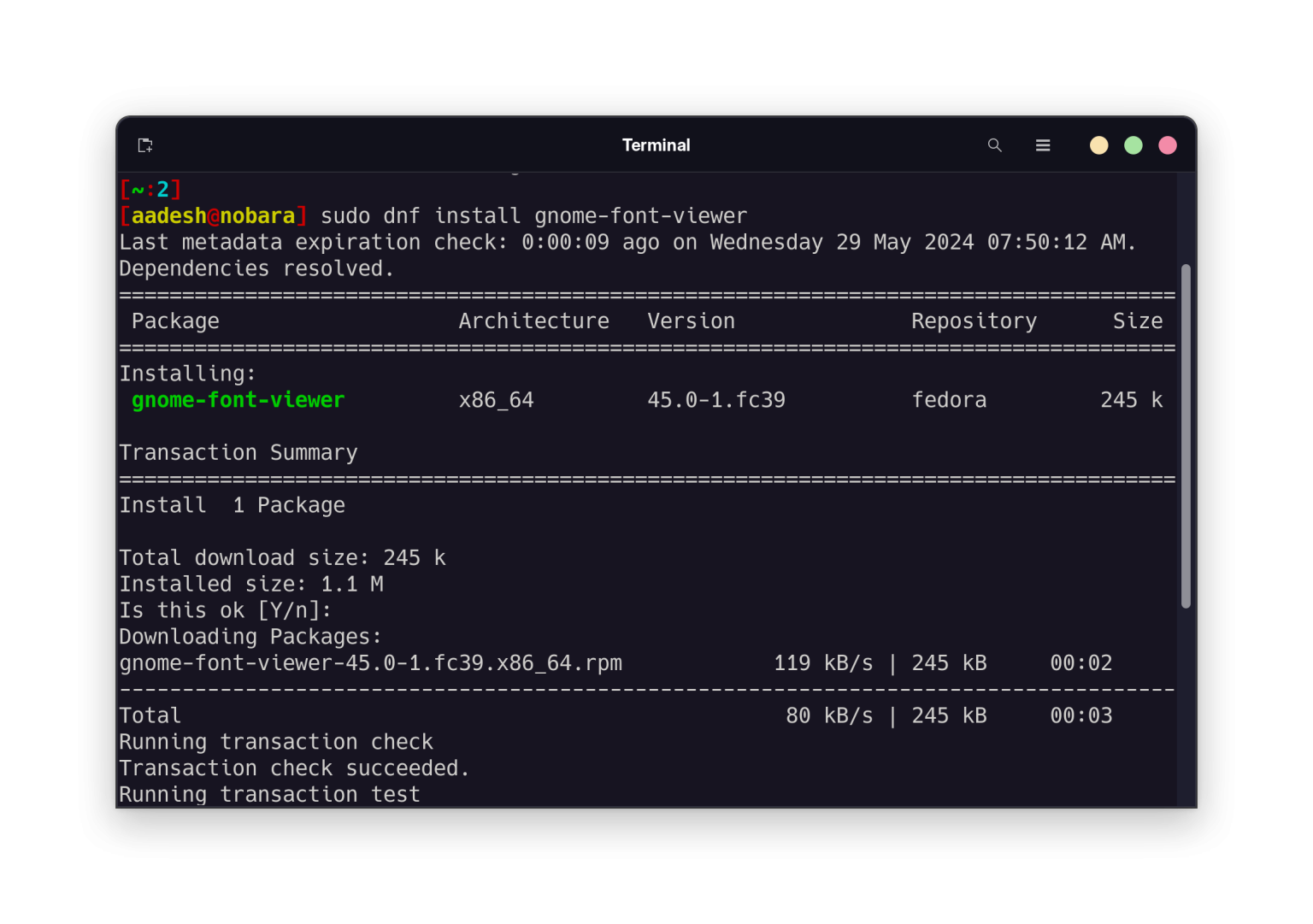 How to install GNOME font viewer on Linux? - LinuxForDevices