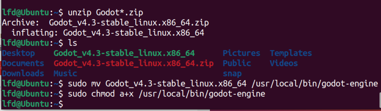 How to install the Godot Game Engine on Ubuntu? - LinuxForDevices