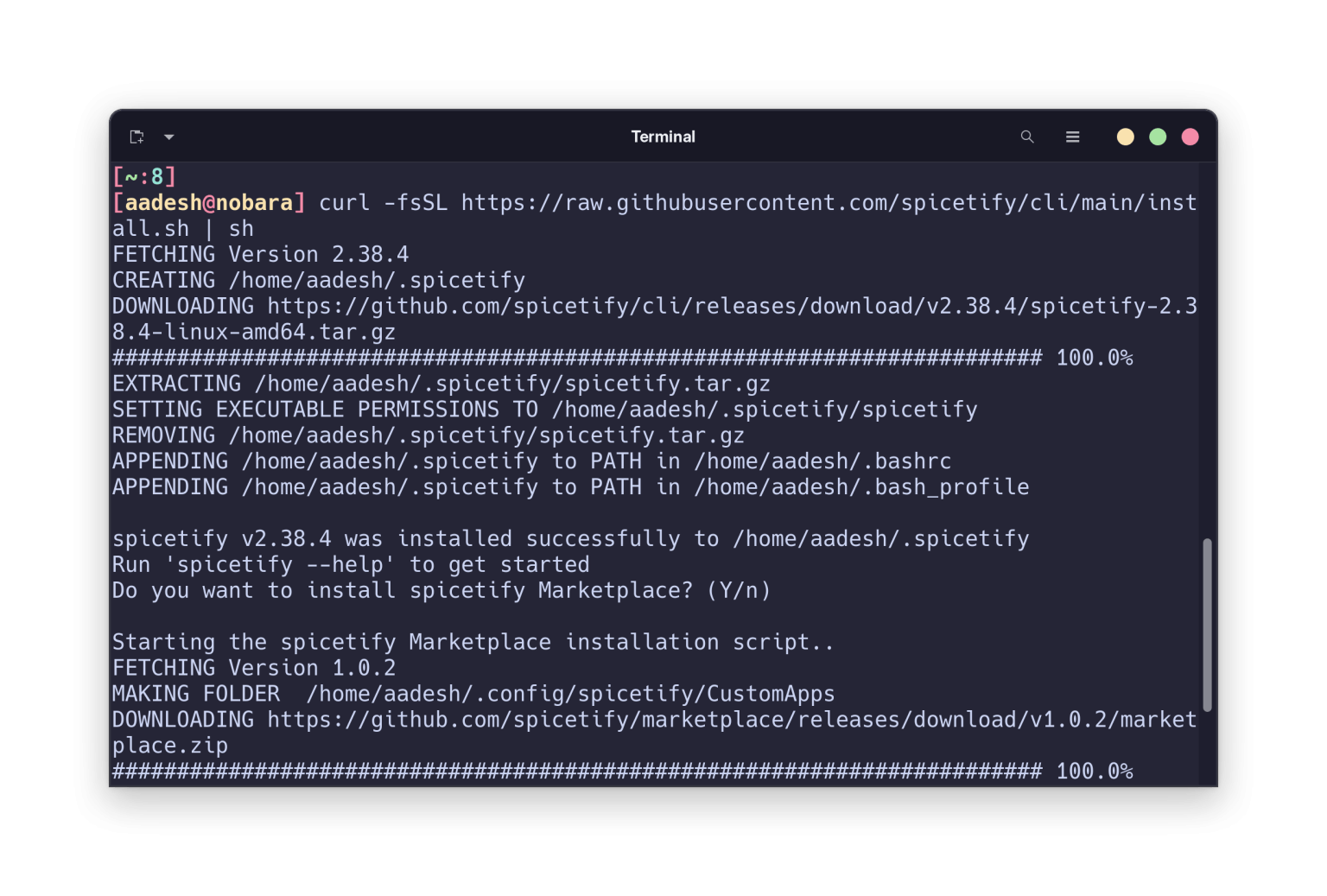 Customize your Spotify client with Spicetify! - LinuxForDevices