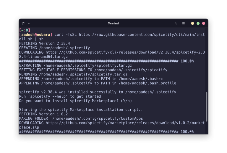 Customize your Spotify client with Spicetify! - LinuxForDevices