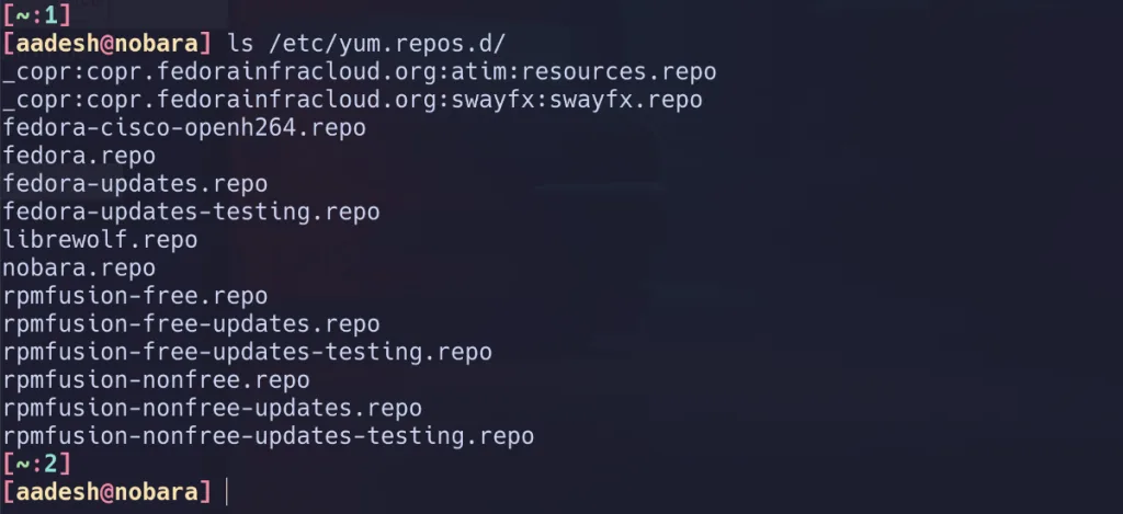 How To Enable Or Disable Repositories On Fedora Linux Linuxfordevices